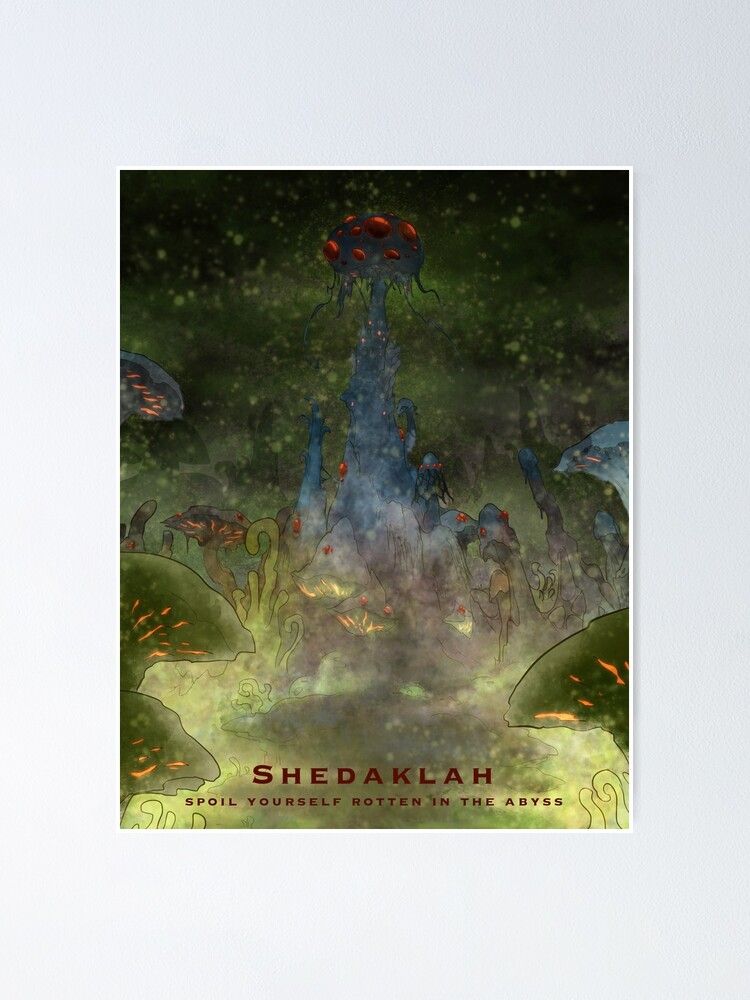 "Shedaklah Travel Poster" Poster for Sale by RWDPodcast | Redbubble