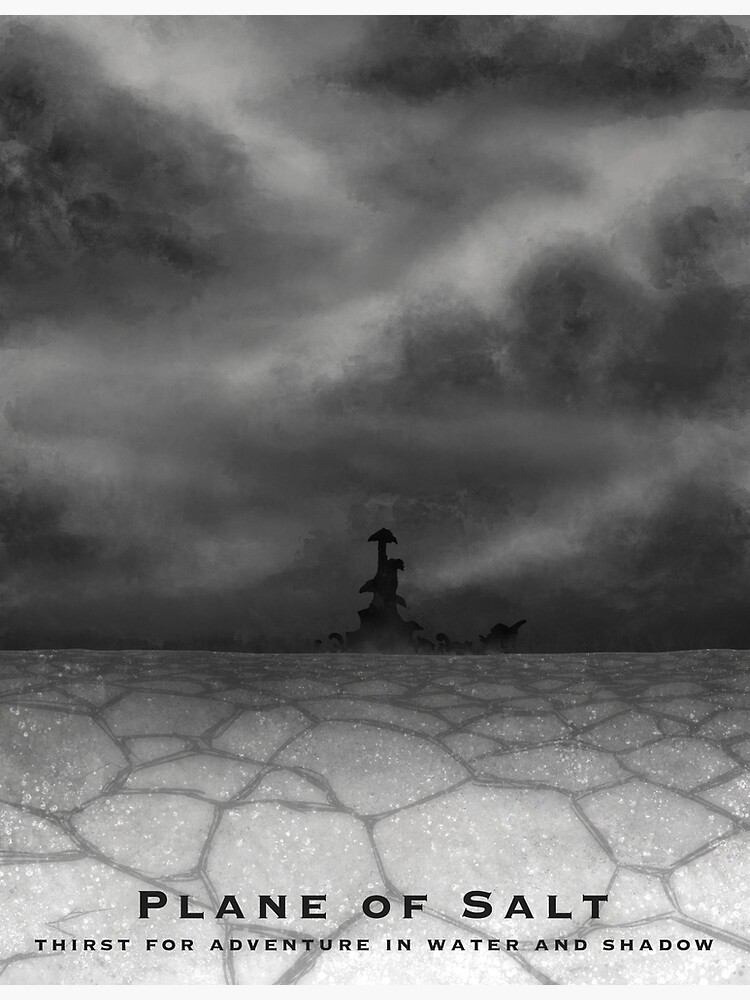 "Plane Of Salt Travel Poster" Poster for Sale by RWDPodcast | Redbubble