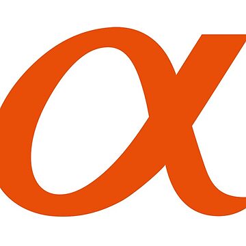 "Sony Alpha Logo" Sticker for Sale by RALEx147 | Redbubble