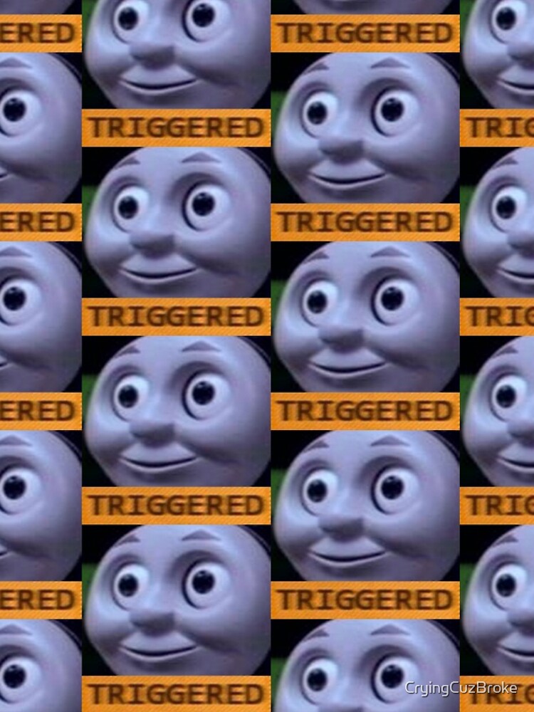 "Triggered Thomas The Train meme" iPhone Case for Sale by ...