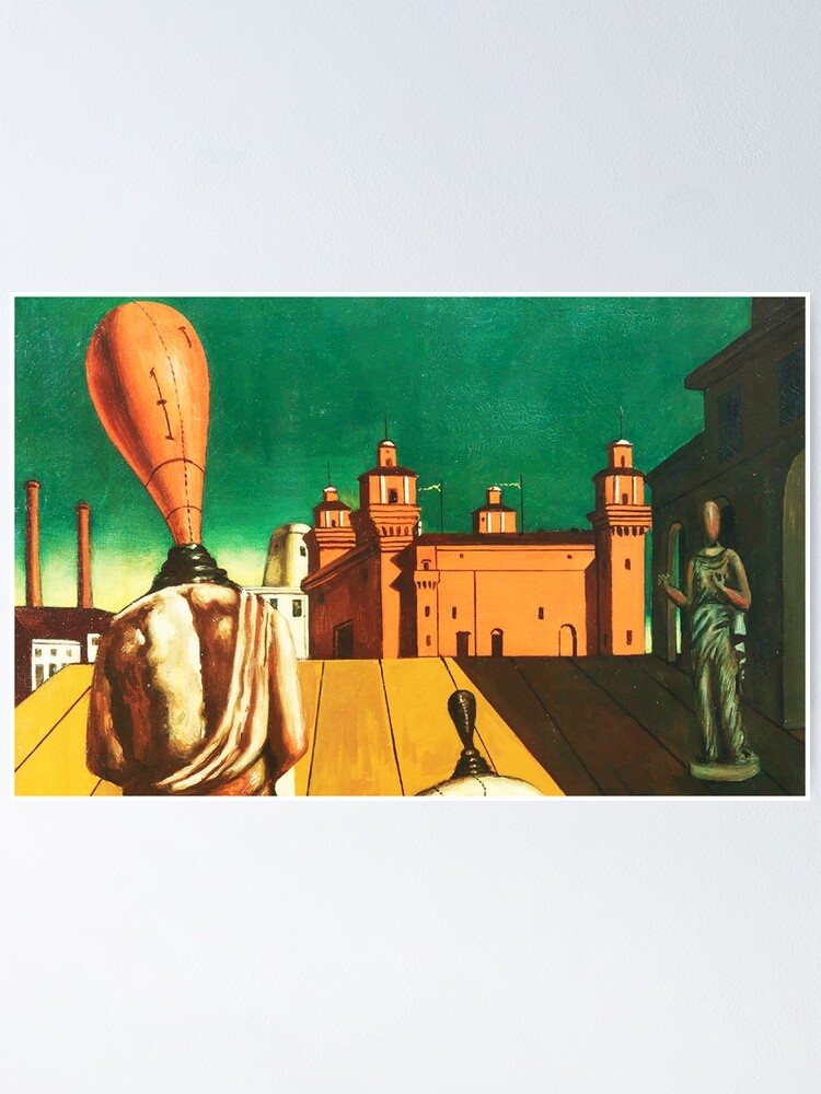 "High Res - Art by Giorgio De Chirico 1888 -1978, Abstract Surrealism ...