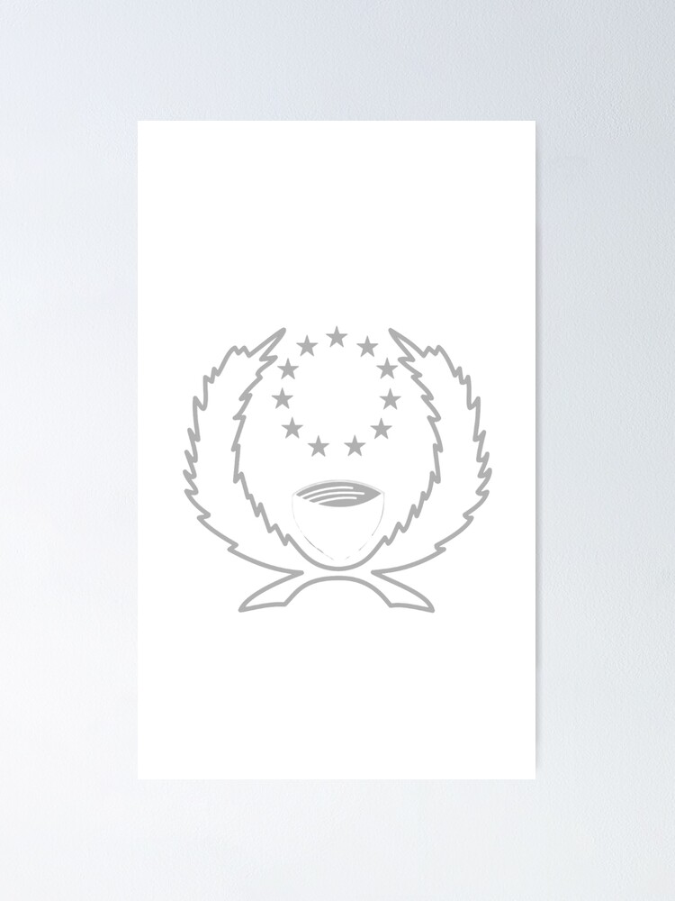 "Pohnpei flag" Poster for Sale by PolyMicroMela | Redbubble
