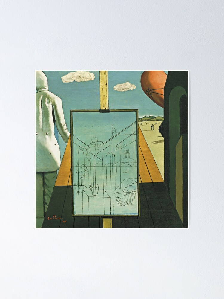 "High Res - Art by Giorgio De Chirico 1888 -1978, Abstract Surrealism ...