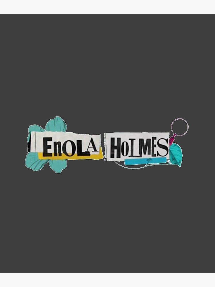 "Enola Holmes 2" Poster for Sale by VOLKSART | Redbubble