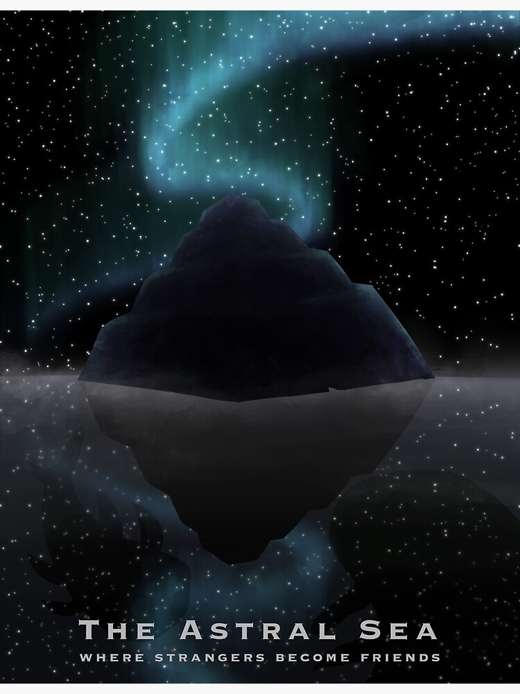 "The Astral Sea Travel Poster" Poster for Sale by RWDPodcast | Redbubble