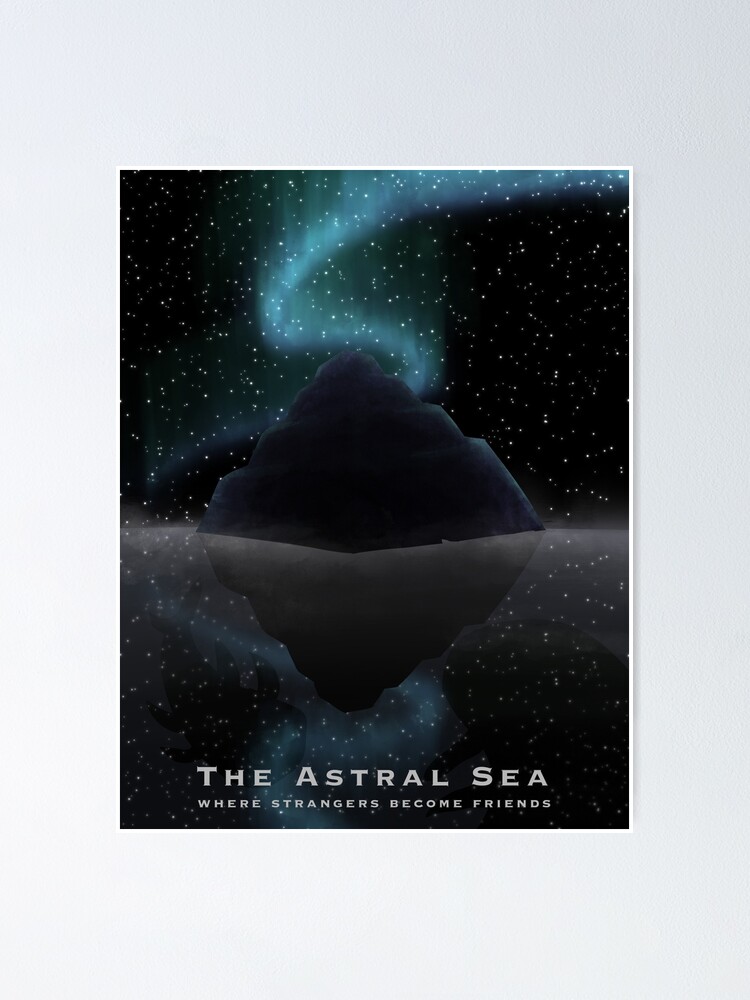 "The Astral Sea Travel Poster" Poster for Sale by RWDPodcast | Redbubble