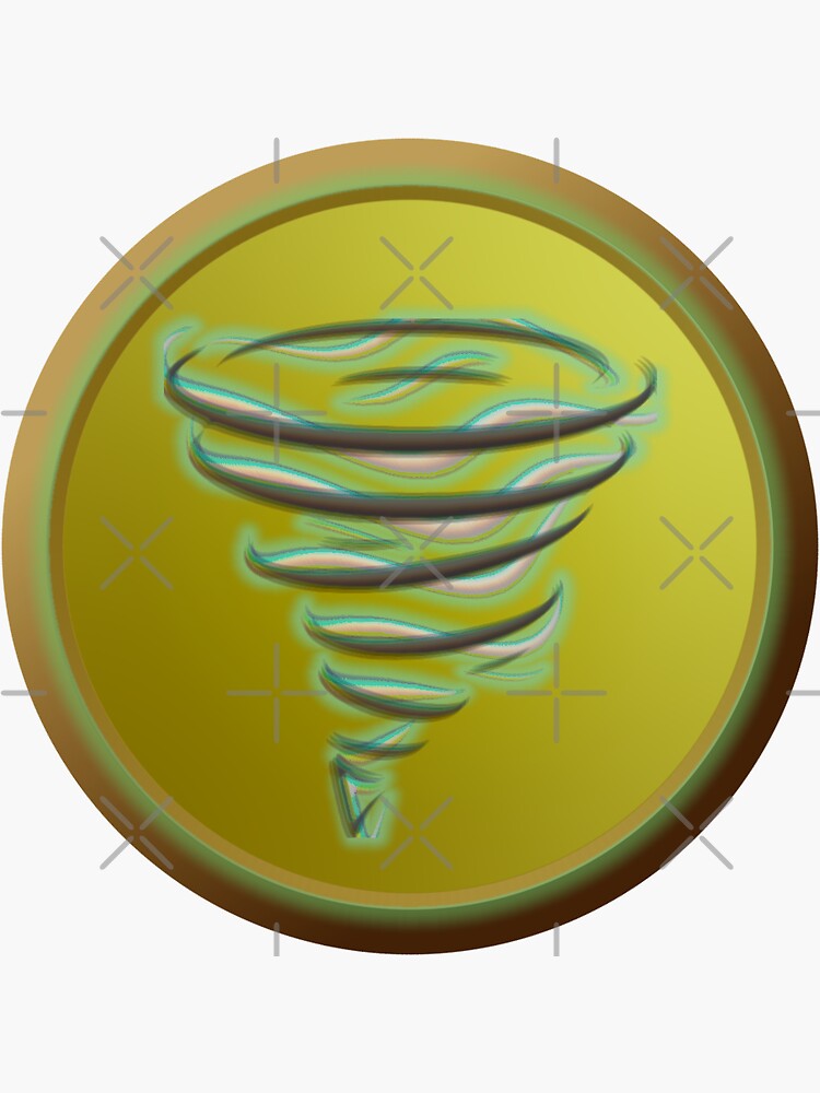 "Cyclone" Sticker for Sale by KalEl7 | Redbubble