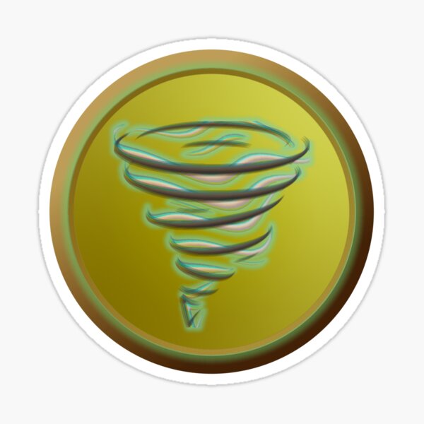 "Cyclone" Sticker for Sale by KalEl7 | Redbubble