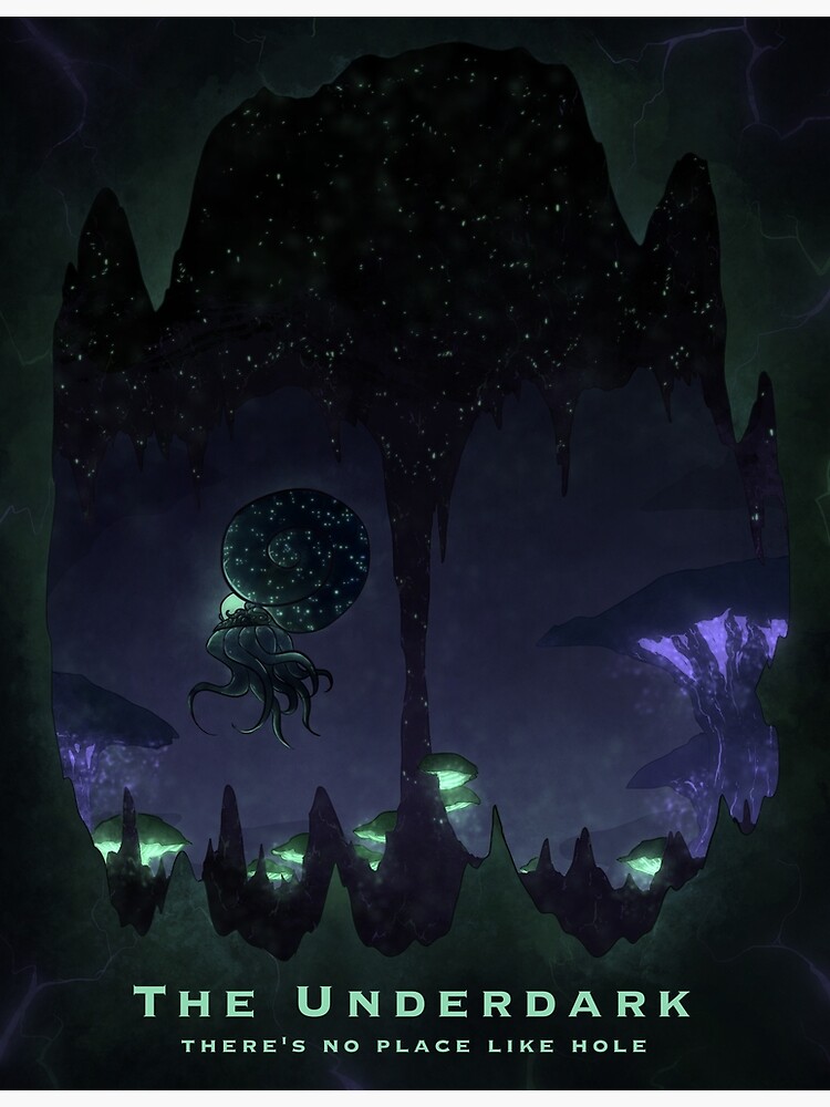 "The Underdark Travel Poster" Poster for Sale by RWDPodcast | Redbubble