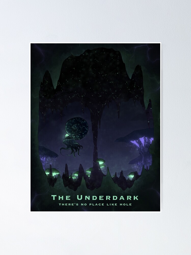 "The Underdark Travel Poster" Poster for Sale by RWDPodcast | Redbubble