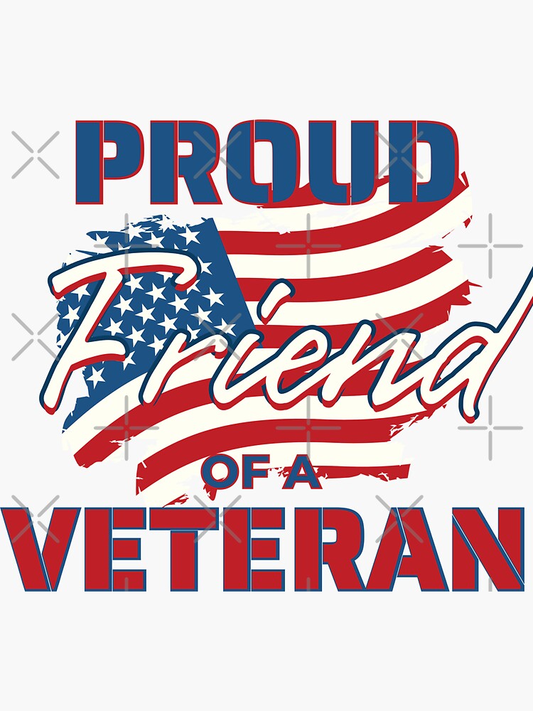 "Best Friend of a Veteran, American Flag Patriotic Happy Veterans Day ...