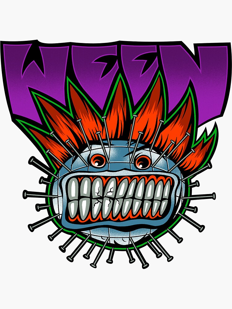 "Ween Pinhead Boognish" Sticker by occupant | Redbubble