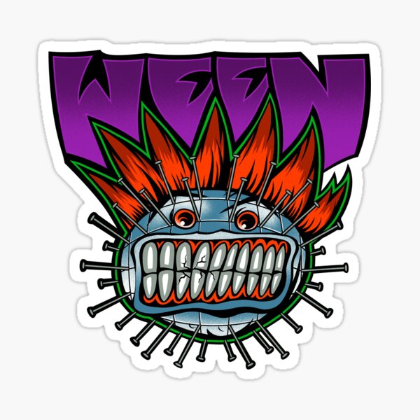 "Ween Pinhead Boognish" Sticker by occupant | Redbubble