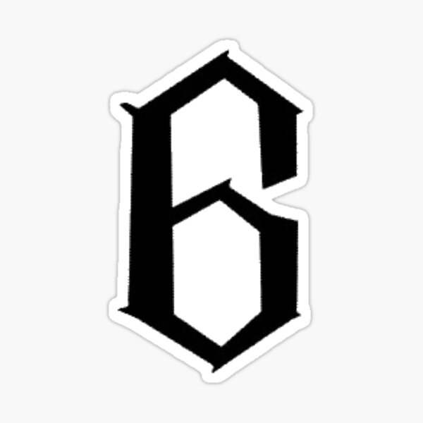 "Number 6" Sticker by K O M O R E B I | Redbubble