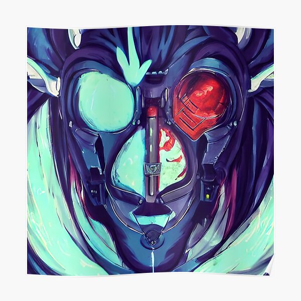 "japanese anime mecha robot" Poster for Sale by marunoens01 | Redbubble