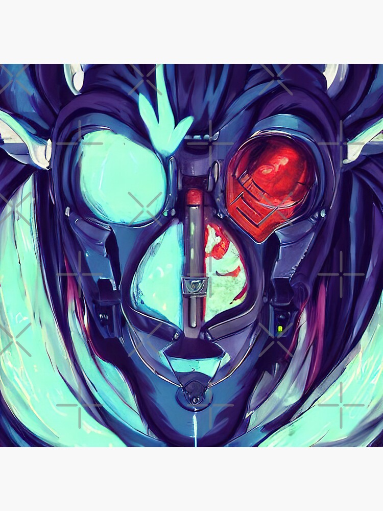 "japanese anime mecha robot" Sticker for Sale by marunoens01 | Redbubble