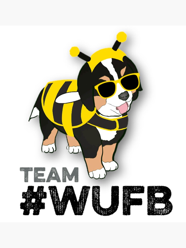 "Team WUfB Logo with Big Words" Sticker for Sale by ariaupdated | Redbubble