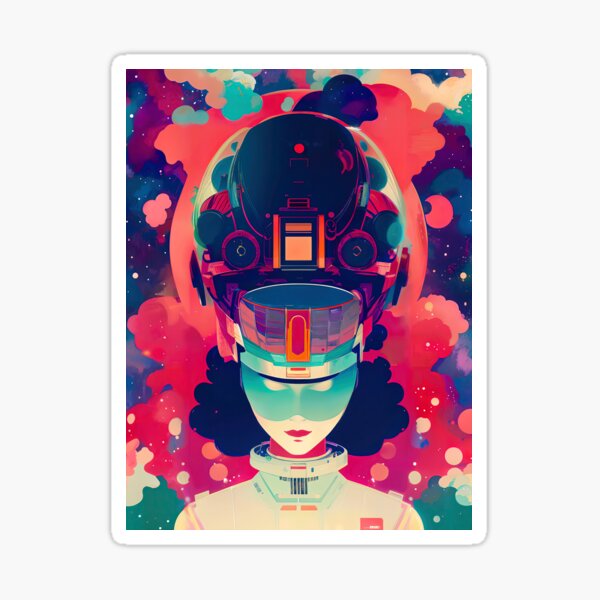 "Virtual Reality" Sticker for Sale by Dream-Horizon | Redbubble
