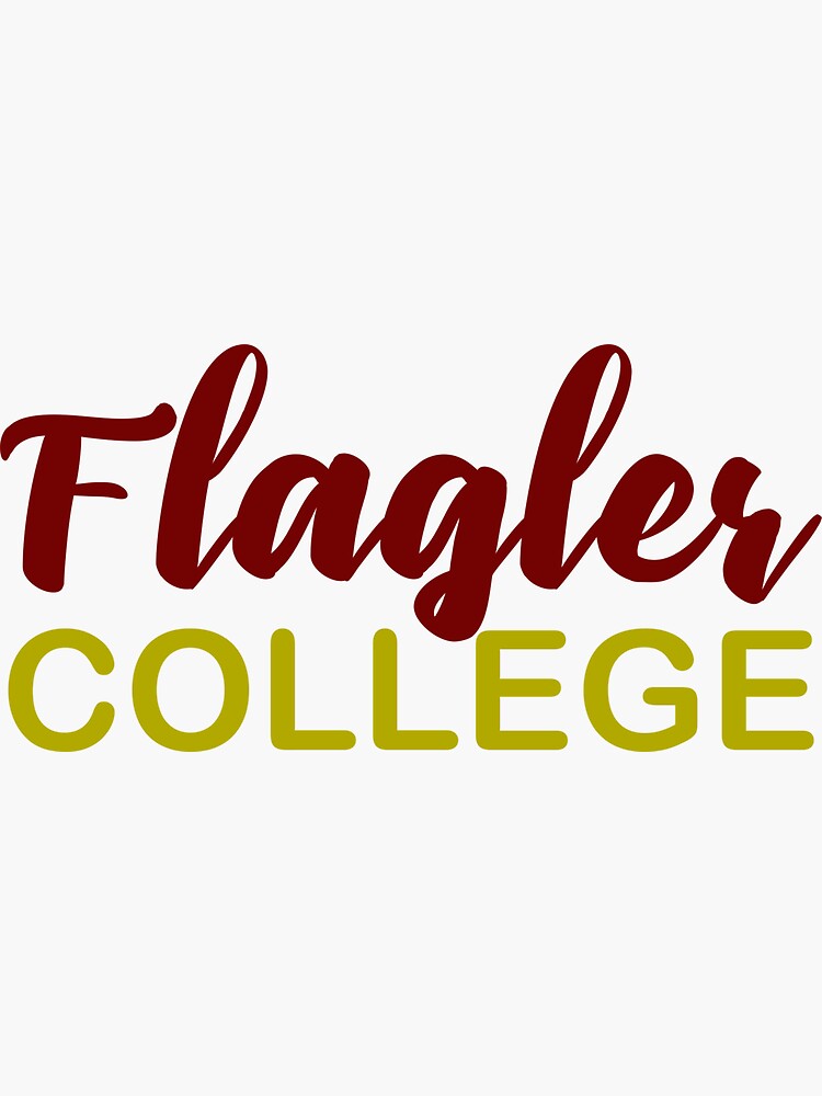 "Flagler College" Sticker by hollywashburn | Redbubble