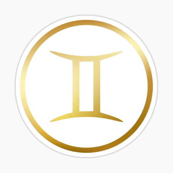 "Gemini" Sticker for Sale by my-zodiac-sign | Redbubble
