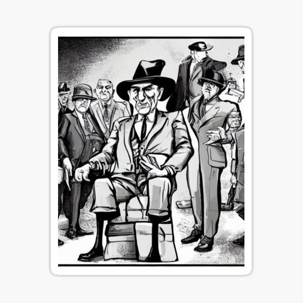 "Mafia" Sticker for Sale by ZvezdanArt | Redbubble