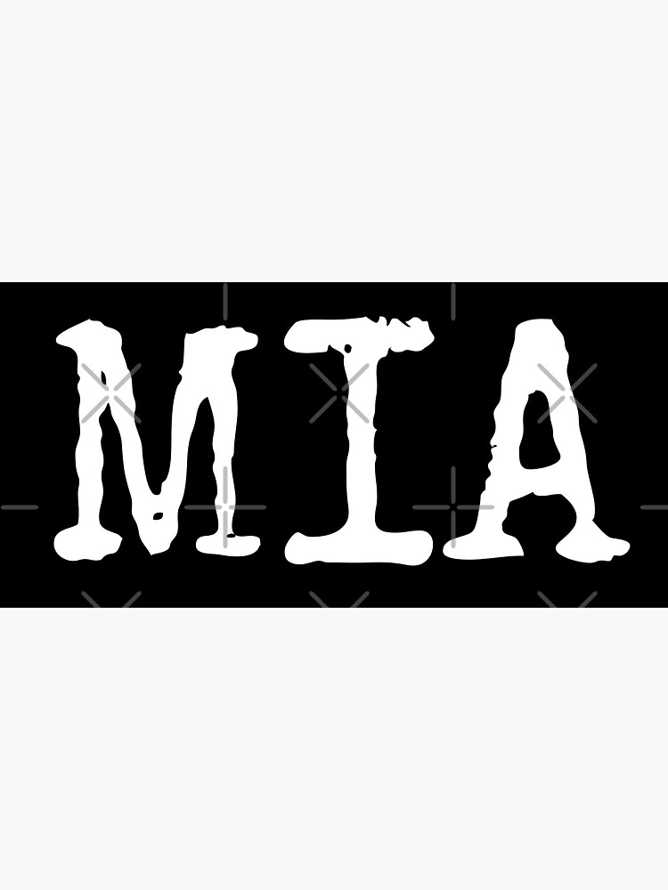 "Mia Name" Sticker for Sale by GoldTypo | Redbubble