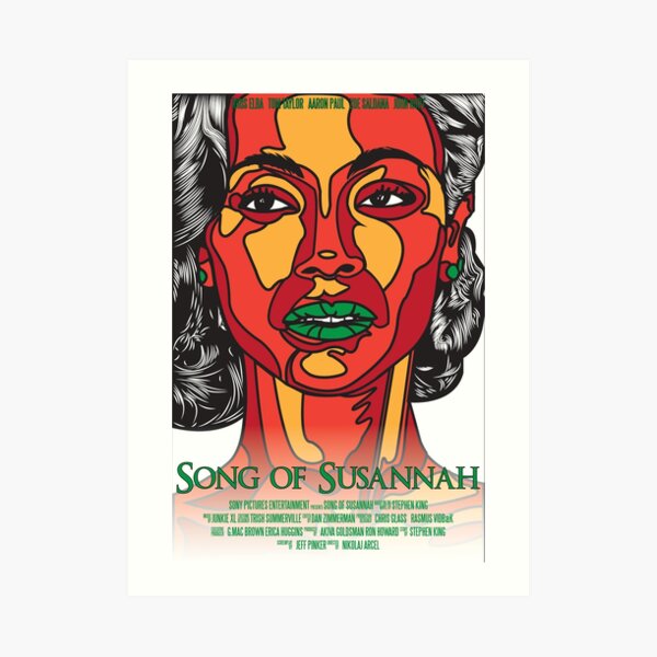 "Song of Susannah poster (warm)" Art Print by DHoekzema | Redbubble