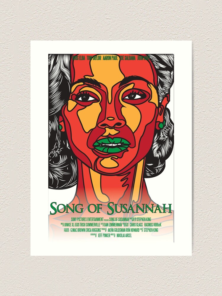 "Song of Susannah poster (warm)" Art Print by DHoekzema | Redbubble