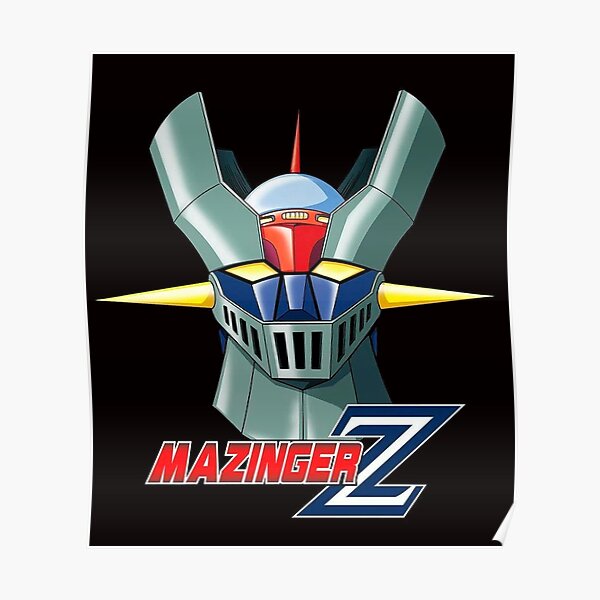 "Mazinger Z Head" Poster for Sale by omart64 | Redbubble