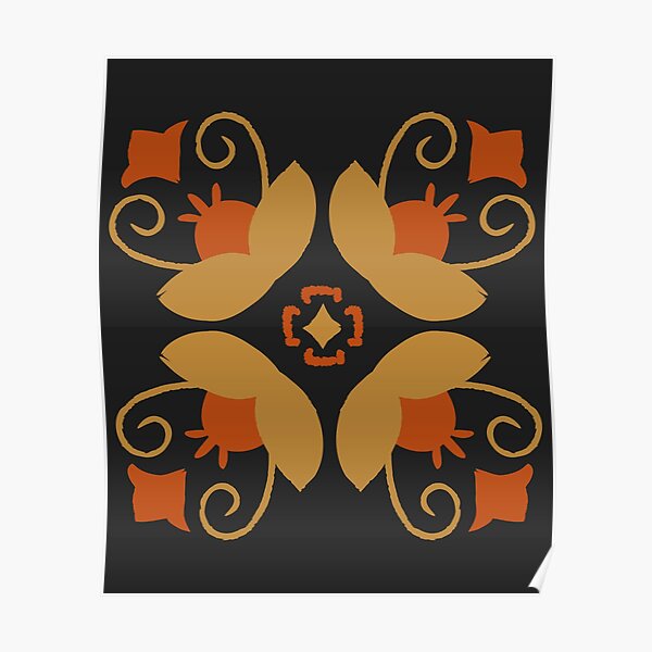 "Traditional cute pattern diff colour " Poster for Sale by Bcladshop ...