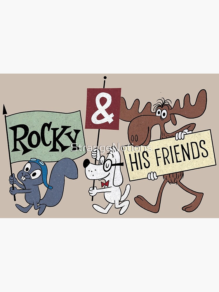 "Tribute to Jay Ward Cartoons: Rocky, Mr. Peabody and Bullwinkle with ...