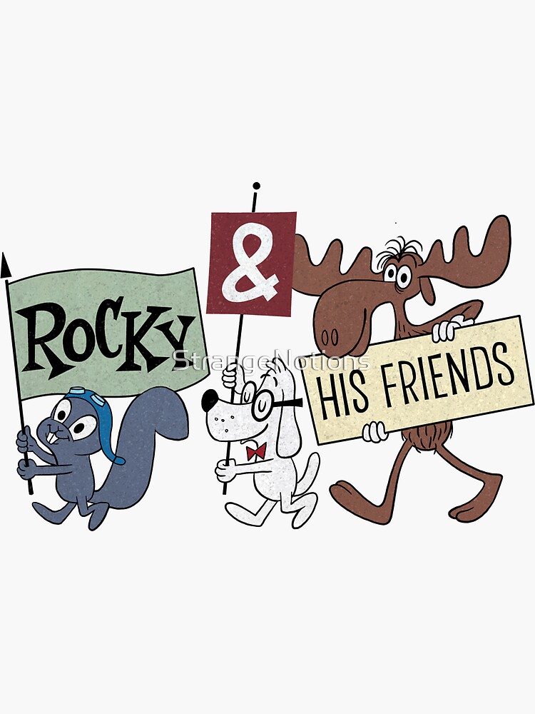 "Tribute to Jay Ward Cartoons: Rocky, Mr. Peabody and Bullwinkle with ...