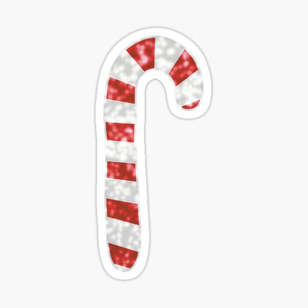 "Candy Cane " Sticker for Sale by SheeshStickerz | Redbubble