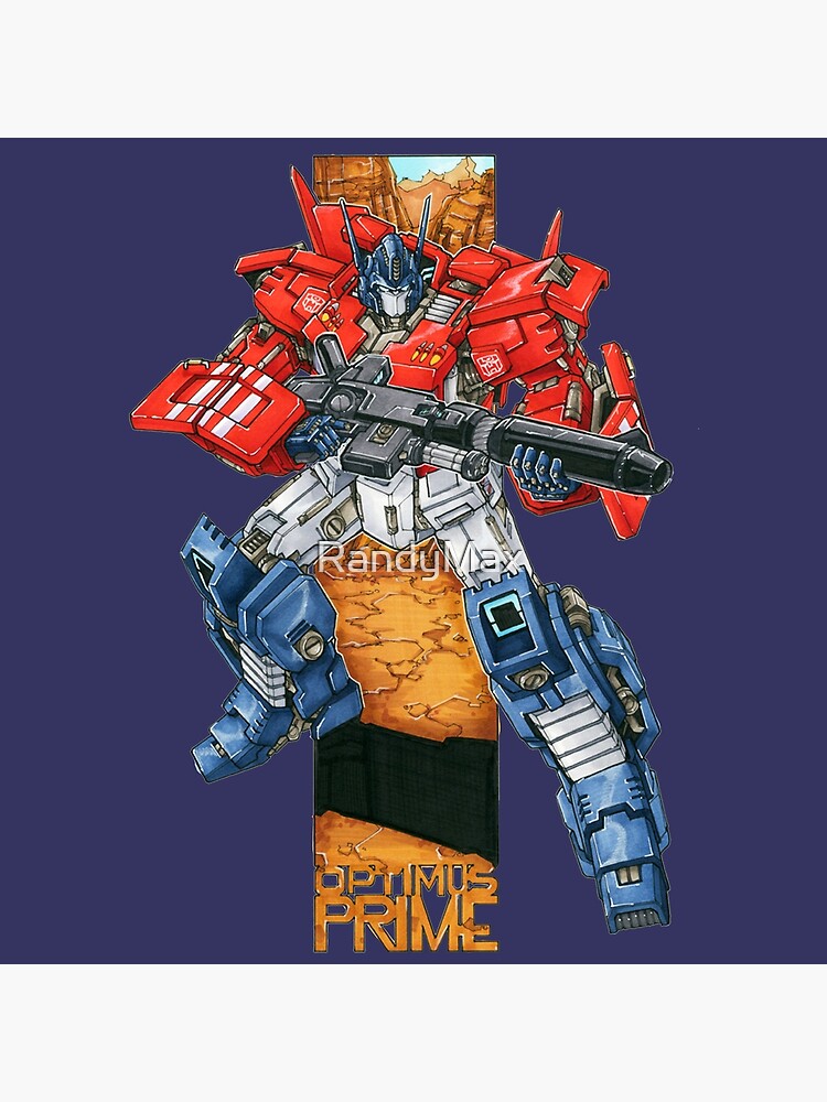 "Optimus Prime" Art Print by RandyMax | Redbubble