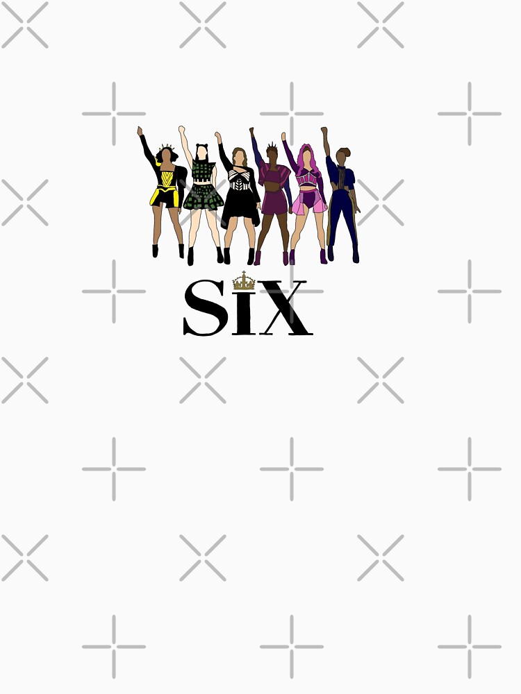 "Six the Musical - Simple Logo" T-shirt for Sale by daisydance ...