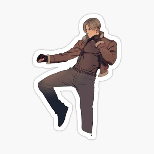 Leon Scott Kennedy Sticker For Sale By Nefilims Redbubble