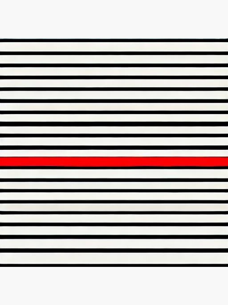 "Red, Black and white line work " Sticker for Sale by Shroomdoodle ...