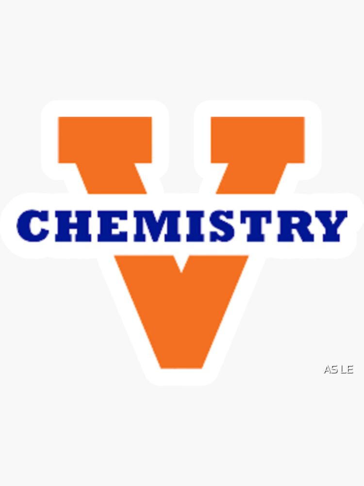 "UVA chemistry" Sticker for Sale by solasstore | Redbubble