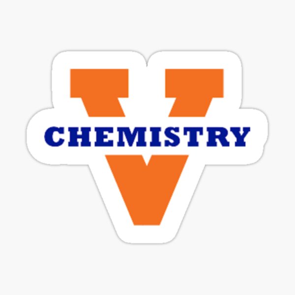 "UVA chemistry" Sticker for Sale by solasstore | Redbubble