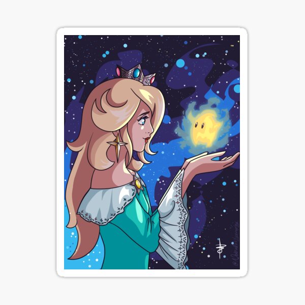"Rosa and Luma" Sticker for Sale by NebulosityArts | Redbubble