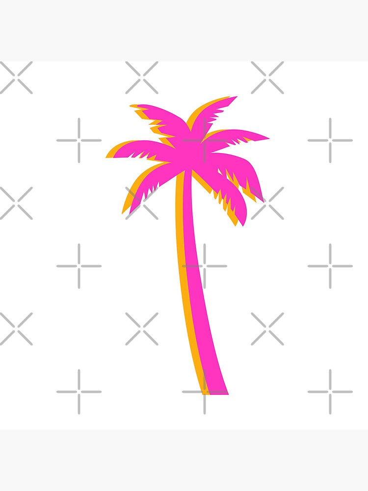 "Preppy Palm Tree" Poster for Sale by pinkcoast | Redbubble