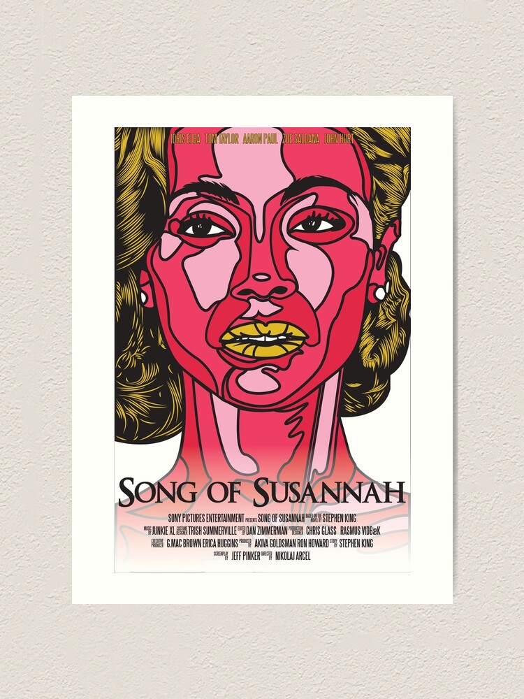 "Song of Susannah poster (pink)" Art Print by DHoekzema | Redbubble