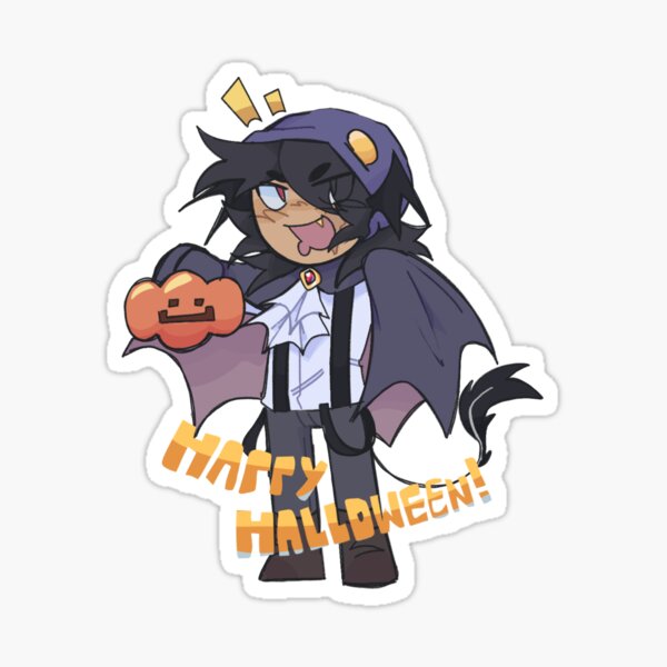 "Vampire Quackity Halloween Sticker" Sticker for Sale by MintiiCandi ...