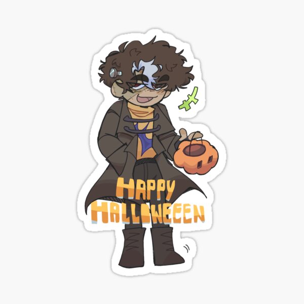 "Zombie Wilbur Halloween Sticker" Sticker for Sale by MintiiCandi ...