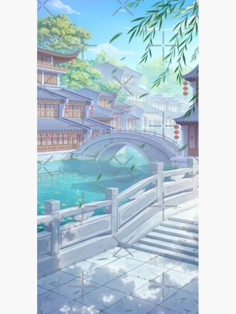 "Aesthetic Lake" Sticker for Sale by kittiescuties | Redbubble