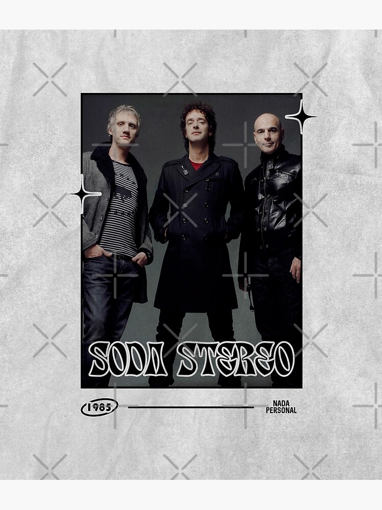 "Soda Stereo" Poster for Sale by lsjpg | Redbubble