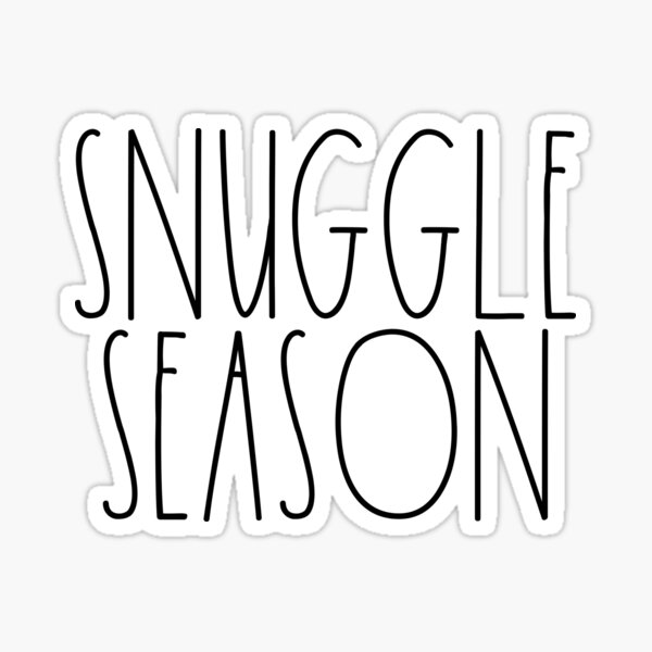 "Snuggle Season Rae Dunn Inspired Farmhouse" Sticker for Sale by ...