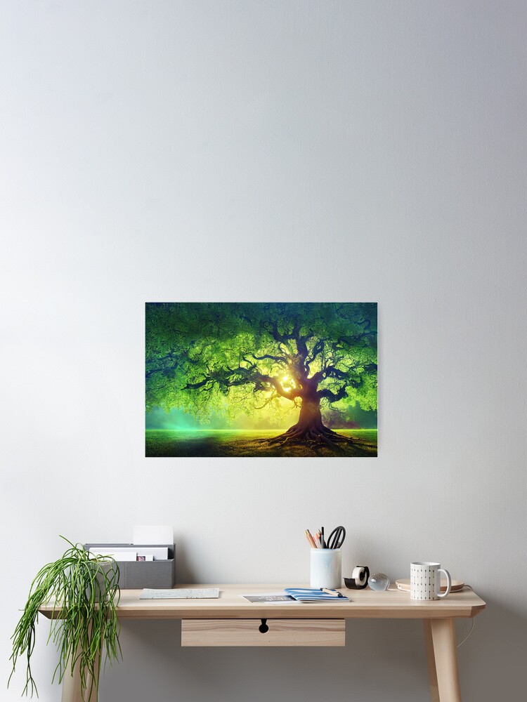 "Tree of Awakening" Poster for Sale by OccultDreams | Redbubble