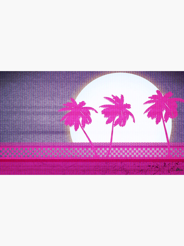 "Hotline Miami Trees" Sticker by AesthetiicArt | Redbubble