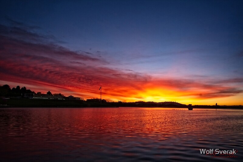 "October 7 sunrise @ Lake Burley Griffin in Canberra/ACT/Australia (8 ...